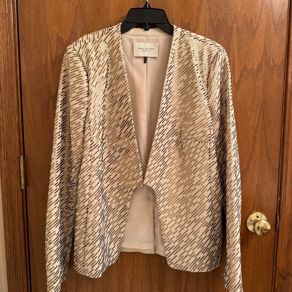 Halston Heritage | Jackets & Coats | Halston Sequin Blazer | Poshmark